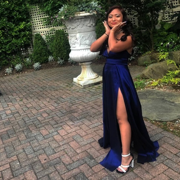 Windsor | Dresses | Royal Electric Blue Prom Dress | Poshmark